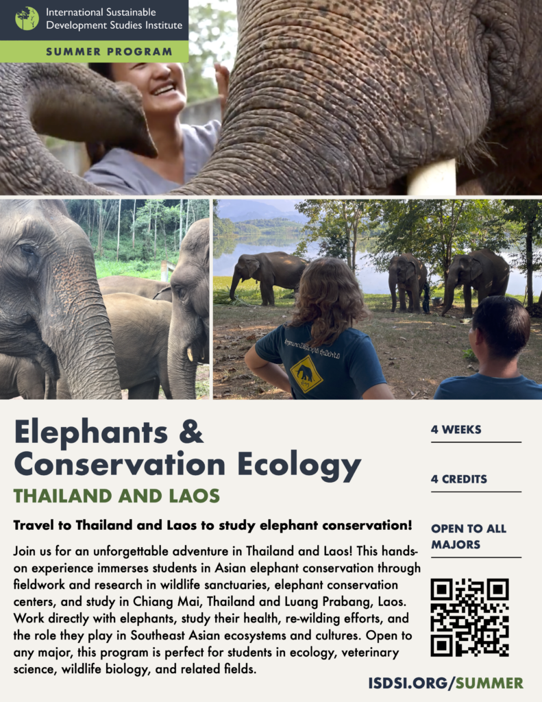 Elephants and Conservation Ecology - ISDSI